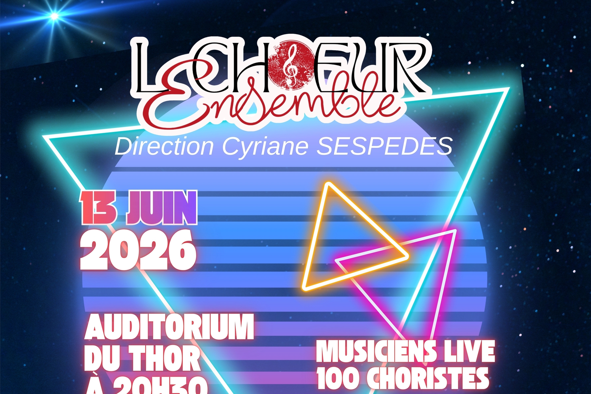 LE CHOEUR ENSEMBLE - Auditorium Jean Moulin